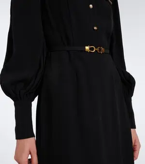 Zimmermann Utility Belted Midi Dress