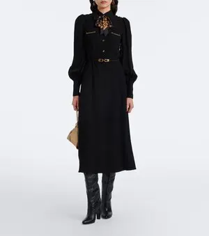Zimmermann Utility Belted Midi Dress