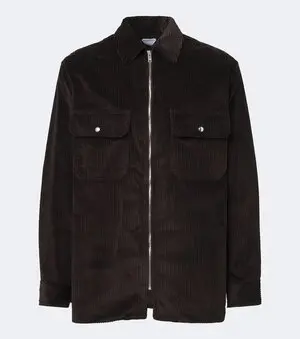 Bottega Veneta Cotton Corduroy Overshirt - Brown