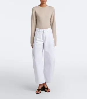 Alaïa Barrel-leg Jeans