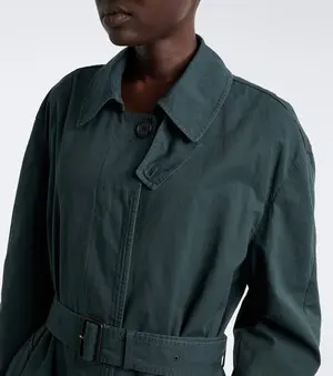 THE ROW Catania Washed Cotton Car Coat