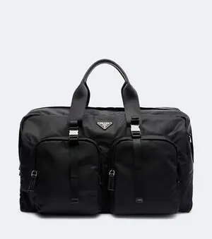 Prada Re-nylon Duffel Bag - Black
