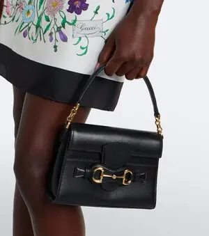 Gucci Horsebit Duomo Small Leather Top Handle Bag