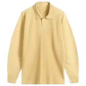 Issey Miyake Homme Plissé Long Sleeve Polo