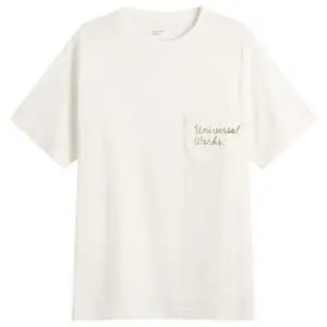 Universal Works Script Logo Pocket T-shirt