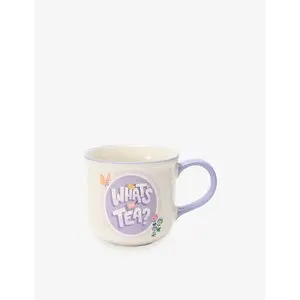 THE DISNEY STORE AT SELFRIDGES Alice In Wonderland What's The Tea Ceramic Mug - Multi-coloured