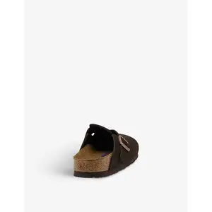 BIRKENSTOCK Boston Suede Clogs