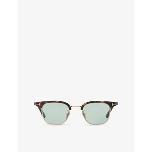 TOM FORD Ft1119-d Square-frame Injected Sunglasses