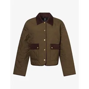 Paige Caleb Cropped Quilted Jacket