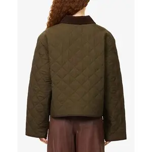 Paige Caleb Cropped Quilted Jacket
