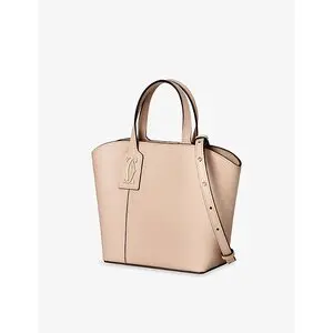 Cartier C De Mini Leather Tote Bag