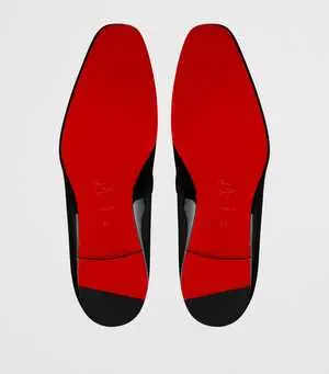 CHRISTIAN LOUBOUTIN Dandelion Galvin Patent Loafers