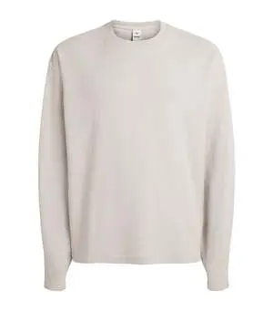 WON HUNDRED Cotton Steven Long-sleeve T-shirt - Blue