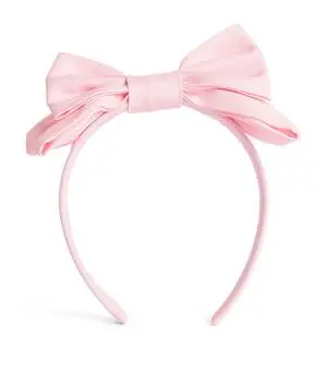 MAMA LUMA Bow Headband - Pink