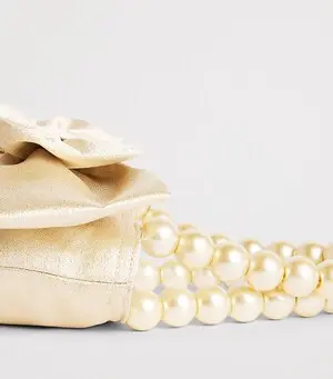 MAMA LUMA Bow-detail Bucket Bag