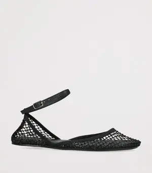 Christopher Esber Mesh Minette Ballet Flats