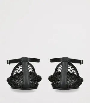 Christopher Esber Mesh Minette Ballet Flats