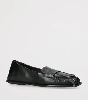 Officine Creative Leather Clover Loafers