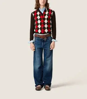 Miu Miu Cashmere Collared Cardigan