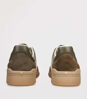 Valentino Garavani Suede Upvillage Low-top Sneakers - Brown