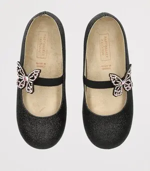 BABYWALKER Sparkle Butterfly Ballet Flats