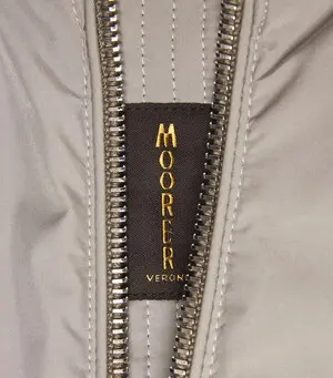 MOORER Albini-stp Jacket With Hood