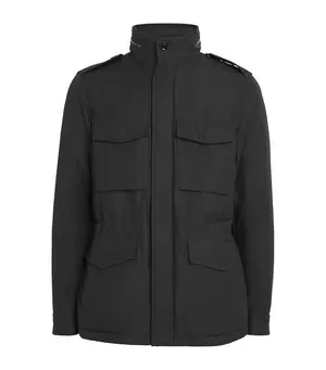 MOORER Field Denver Jacket - Brown