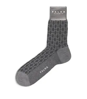 Falke Artwork Tie Crew Socks
