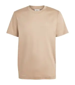 Bogner Cotton Logo Ryan T-shirt - Beige
