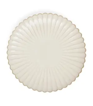 MAISON MARGAUX Set Of 4 Shell Starter Plates - Neutral