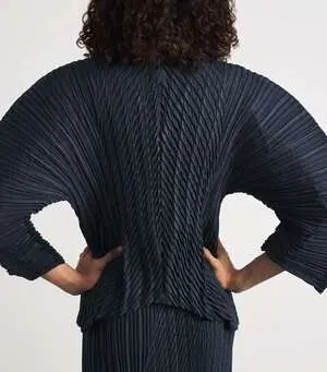 Issey Miyake Unfurling Pleats Cardigan