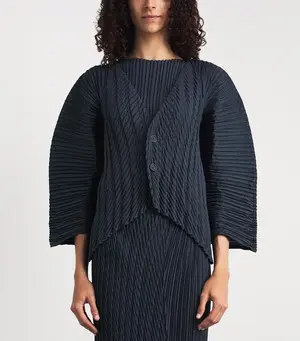 Issey Miyake Unfurling Pleats Cardigan
