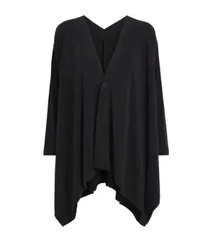 Issey Miyake Drape Jersey Cardigan