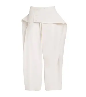 Issey Miyake Grainy Pants Tailored Trousers