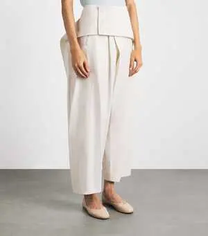 Issey Miyake Grainy Pants Tailored Trousers