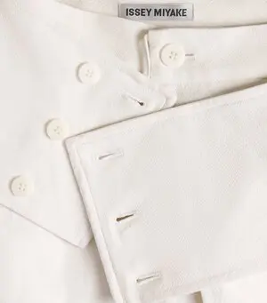 Issey Miyake Grainy Pants Tailored Trousers