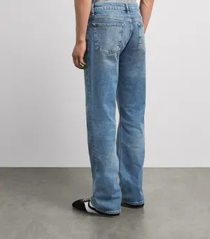 FRAME Bootcut Jeans In Faded Wash