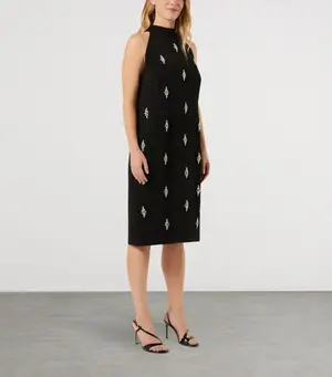 Marina Rinaldi Embellished Midi Dress
