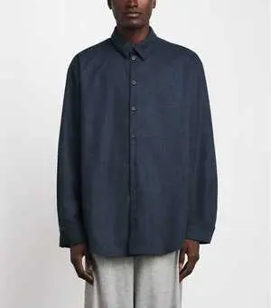 Johnstons Of Elgin Wool-cashmere Overshirt
