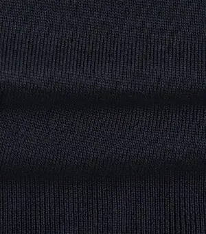 Pal Zileri Wool-silk Quarter-zip Sweater