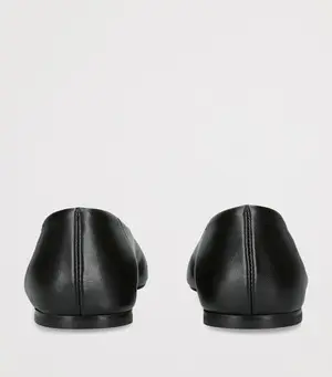TOTEME Leather Slip Ballet Flats