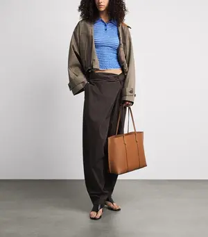 Tory Burch Leather Perry Tote Bag