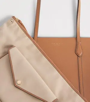 Tory Burch Leather Perry Tote Bag