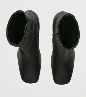 Dries Van Noten Leather Ankle Boots 60