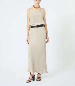 Max Mara Silk Maxi Skirt