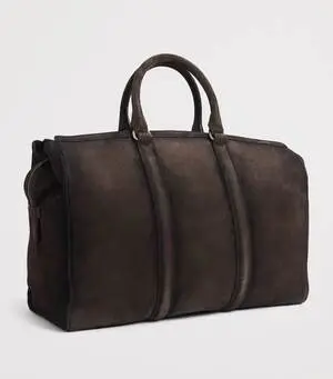Officine Creative Suede Quentin Duffle Bag