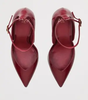 ALEVI MILANO Patent Leather Camilla Heeled Pumps 110