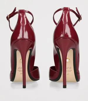 ALEVI MILANO Patent Leather Camilla Heeled Pumps 110