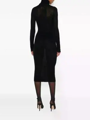 Elisabetta Franchi Knit Openwork Dress