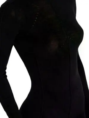Elisabetta Franchi Knit Openwork Dress
